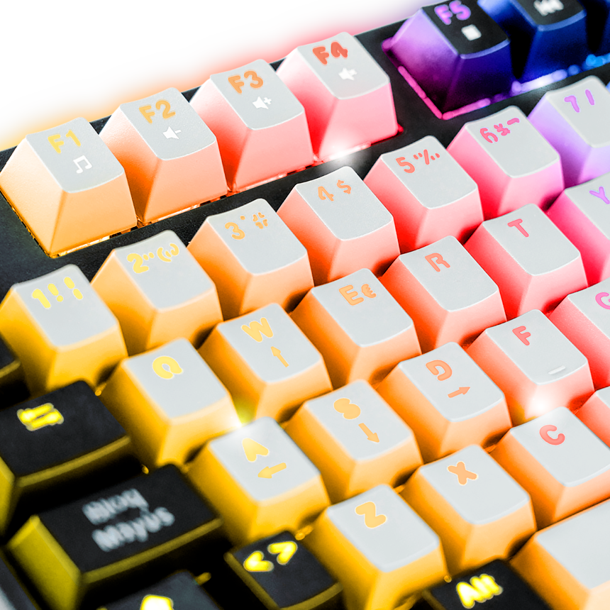Mitzu Basher Tkl 88t Mechanical Gaming Keyboard mitzu-basher-tkl-88t-mechanical-gaming-keyboard