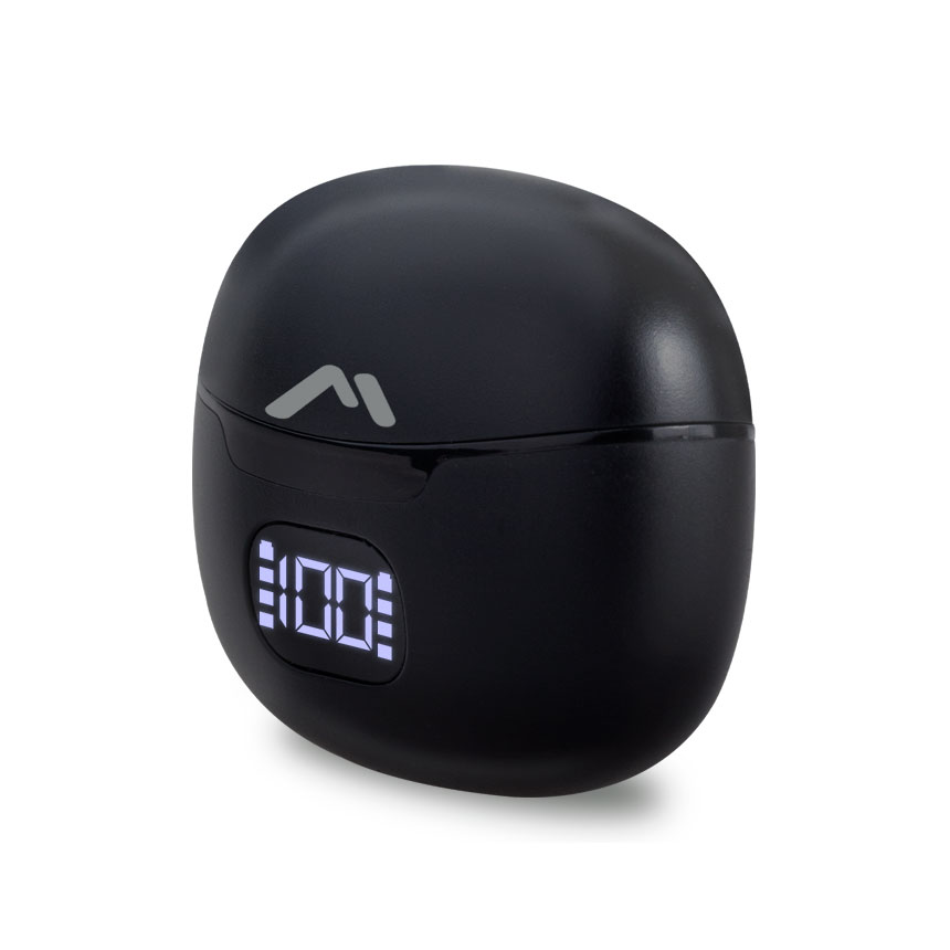 Mitzu - AudÍfonos true wireless con base recargable y cancelaciÓn de ruido